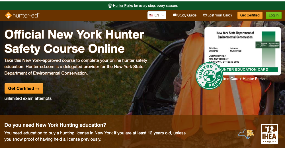 How to Get Your 2026 Hunter Education Course NY | Hunter-ed.com™