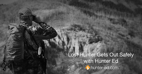 Lost Hunter Gets Home Safely With Hunter-Ed | Hunter-ed.com™